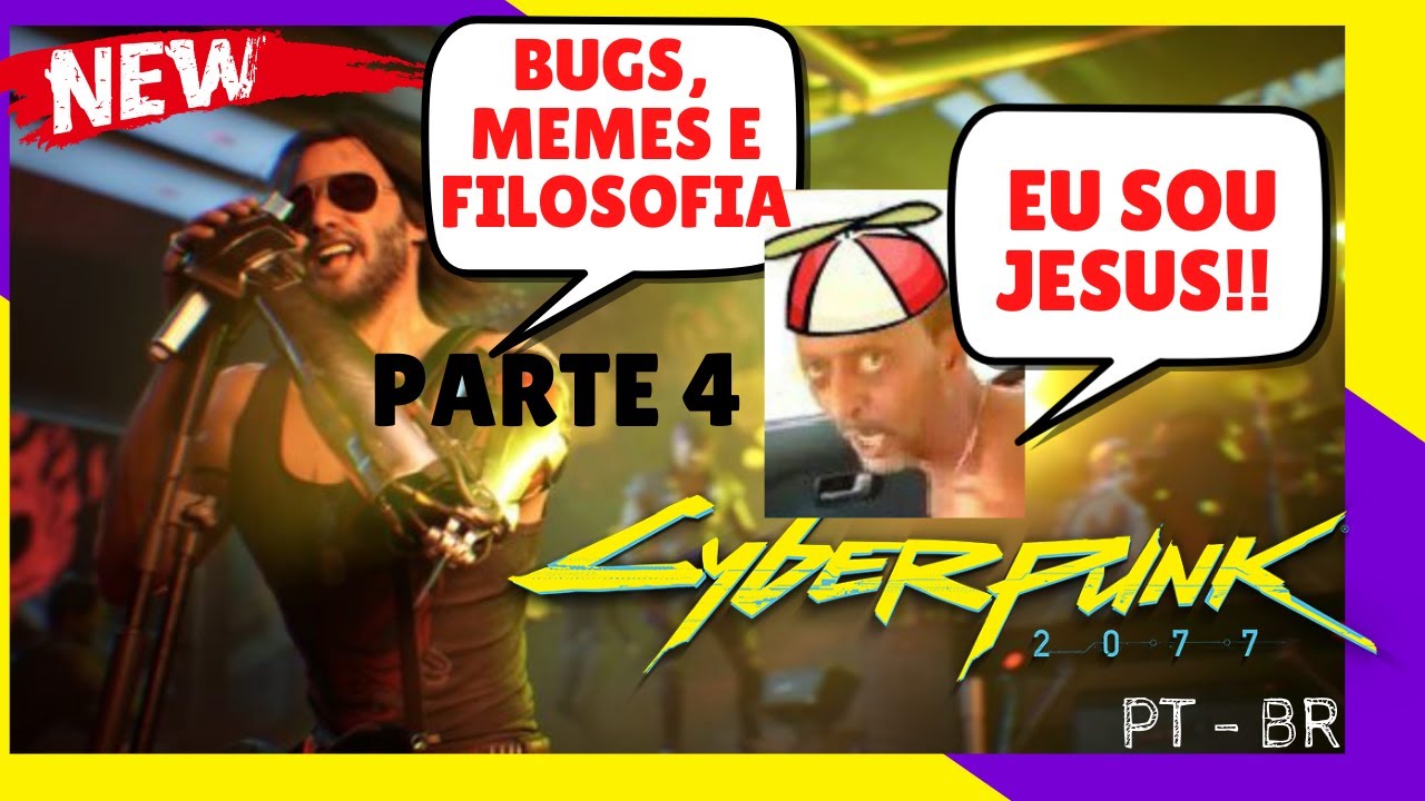 Cyberpunk 2077 | memes, bugs e Filosofia #4 (Funny Random Moments ...