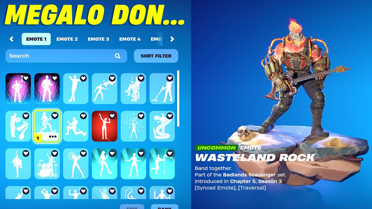 Fortnite MEGALO DON Skin Showcase With Best Dances & Emotes ...