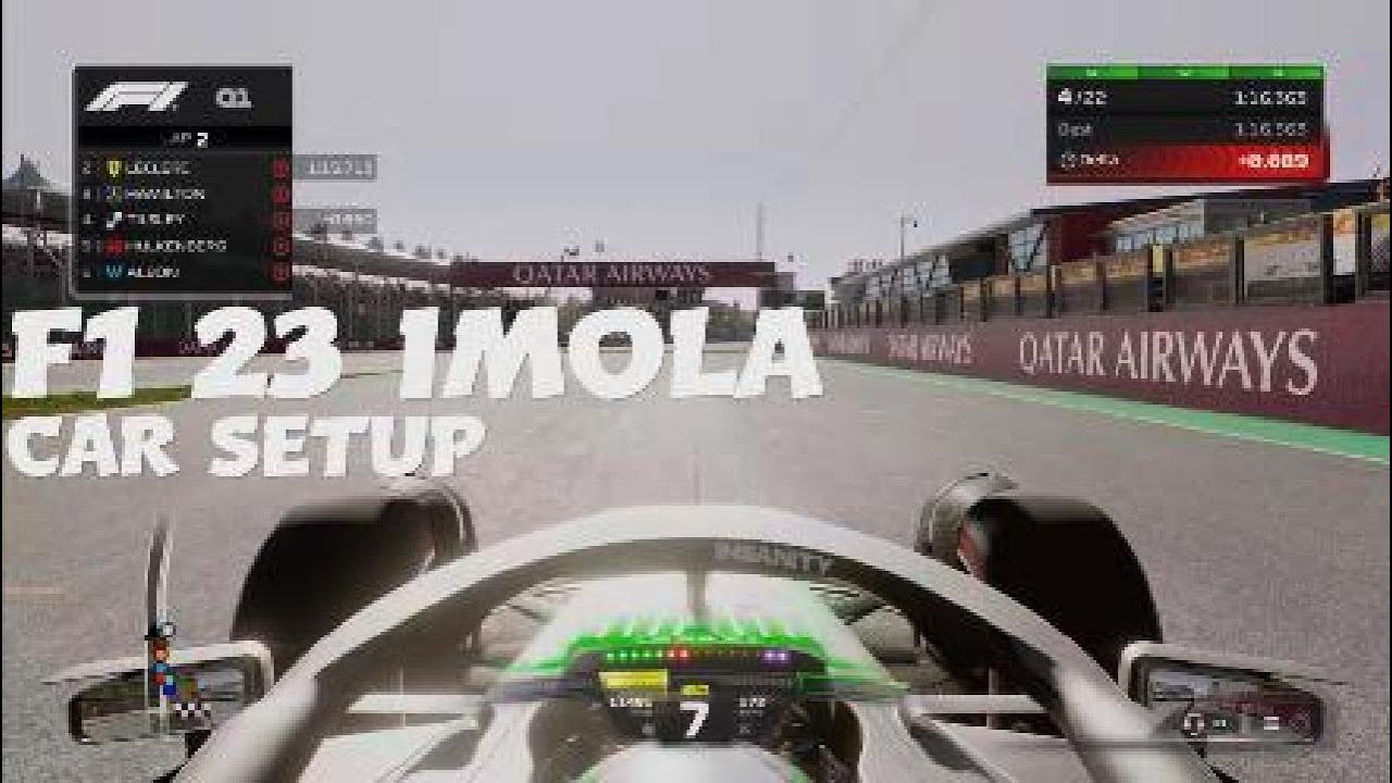 F1 23 Imola Car Setup My Team Career - YouTube