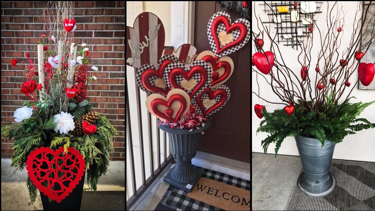 Elegant Creative Valentines Planter Decorating Ideas | Super Easy ...