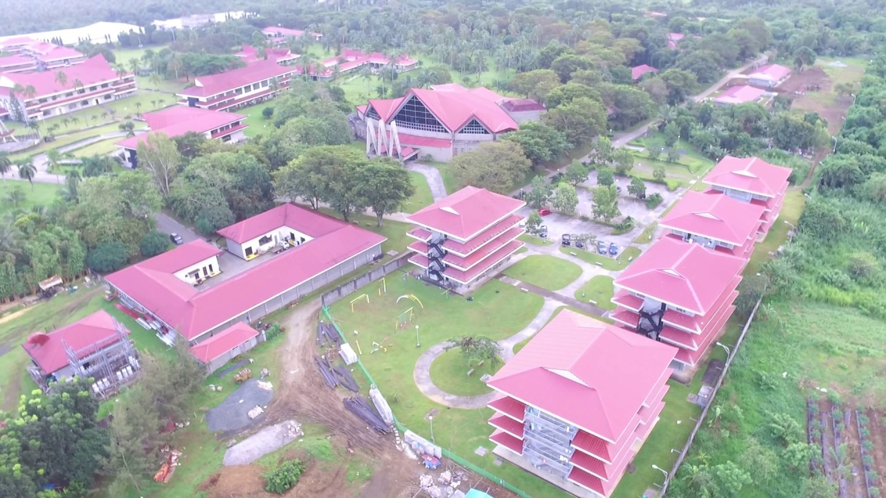 drone video areal view of AIIAS and surroundings - YouTube