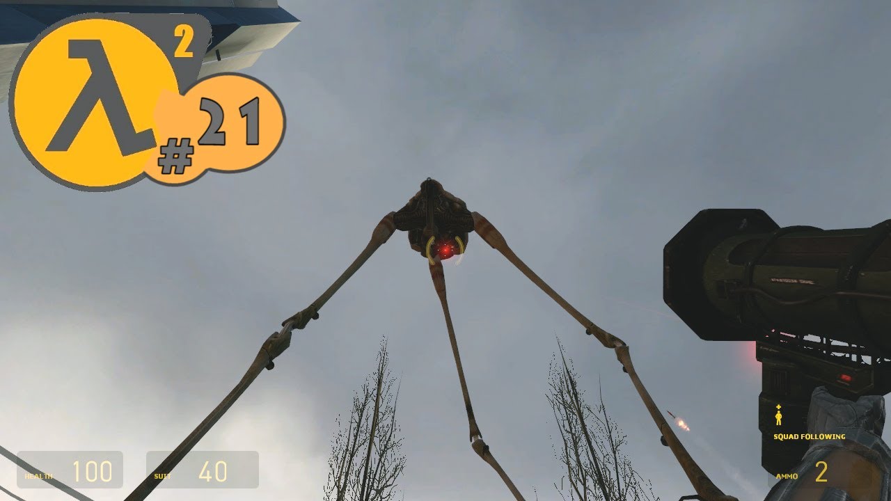 Scythe Plays Half-Life 2 - E21 - Strider War (Let's Play Walkthrough ...