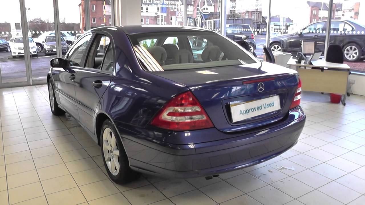 Mercedes-Benz C Class C180K Classic SE 4dr Auto U15453 - YouTube