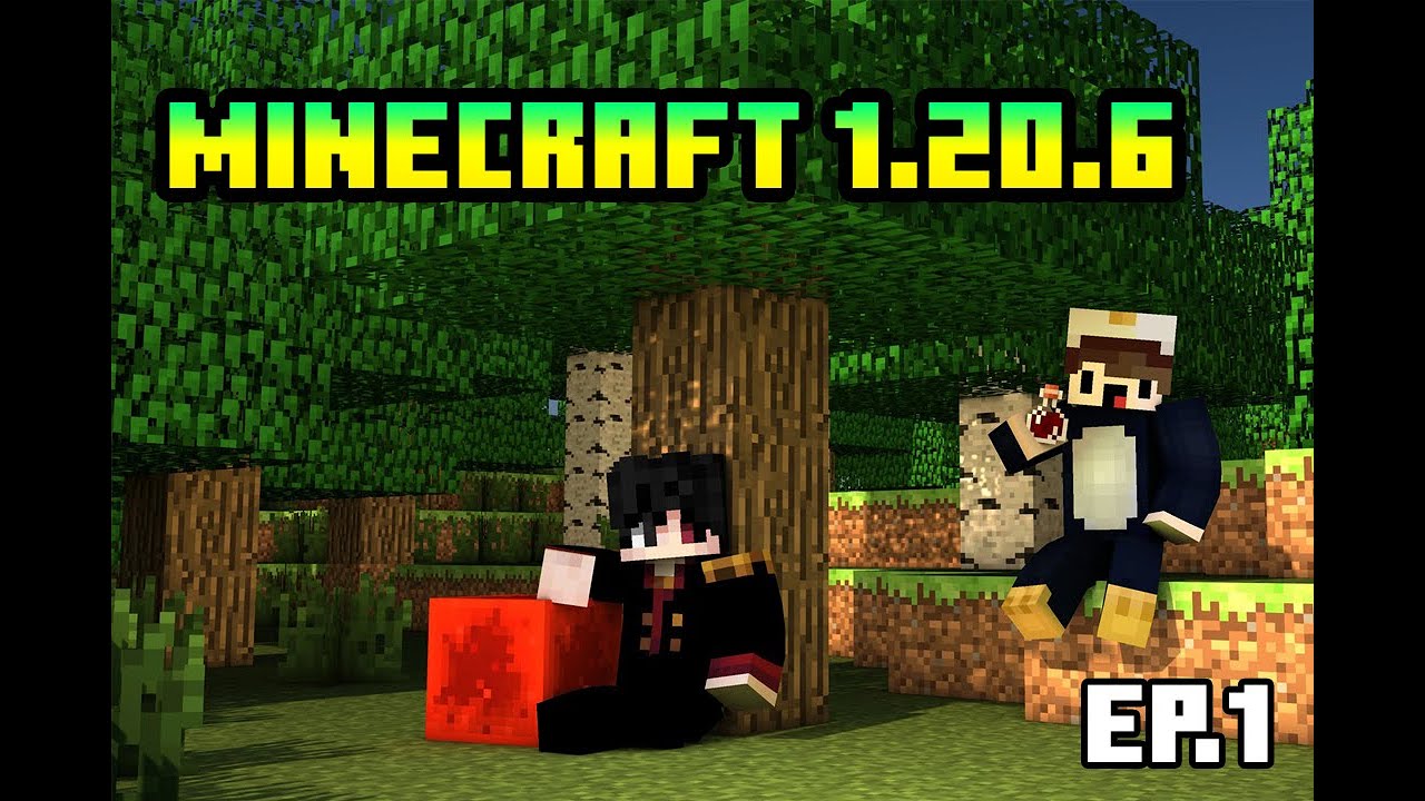 เอาชีวิตรอดในโลก Minecraft 1.20.6 EP.1 #มายคราฟเอาชีวิตรอด ...