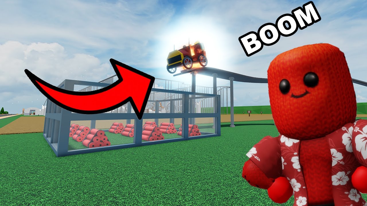 I made a TOTALLY normal themepark (ROBLOX) - YouTube