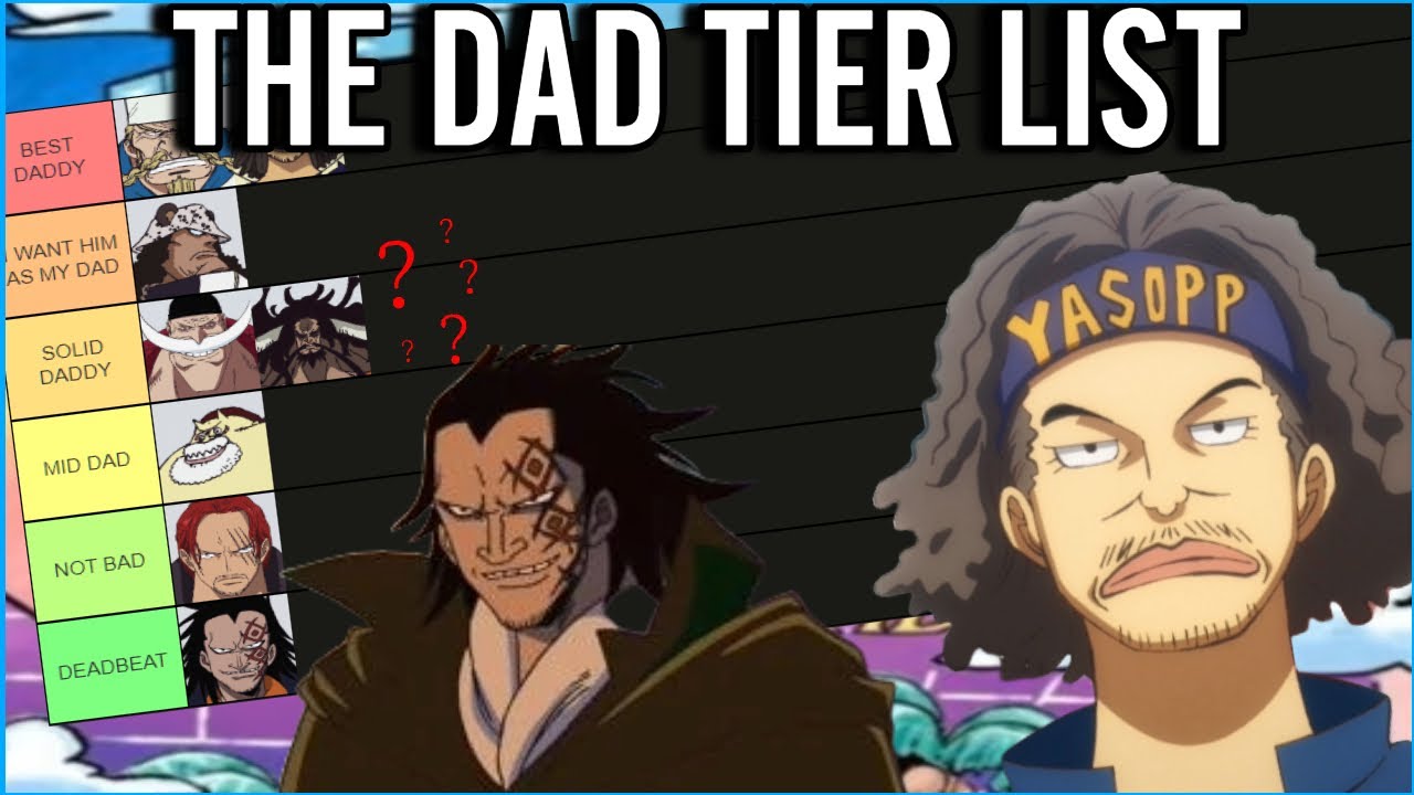 I Ranked All The Dads In One Piece Youtube