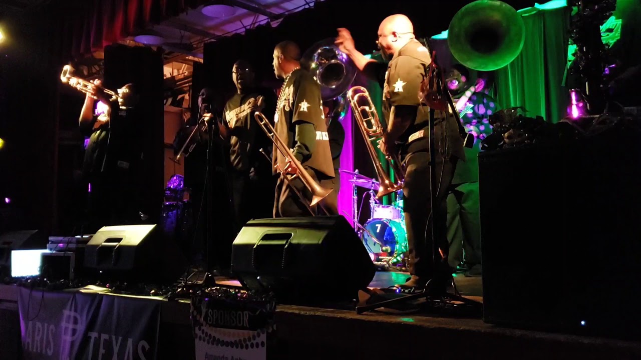 Masquerade Ball Bayou City Brass Band 2/8/2020 - YouTube