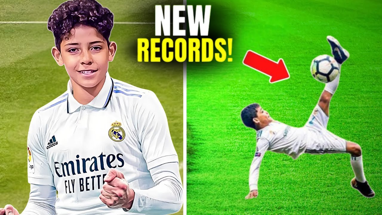 15 Times Ronaldo Junior SHOCKED The World!! - YouTube