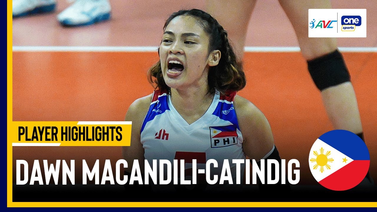 BEST OF DAWN MACANDILI-CATINDIG FOR ALAS PILIPINAS | 2024 AVC WOMEN'S CHALLENGE CUP | HIGHLIGHTS ...