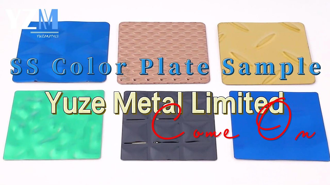 Exploring the Vibrant World of Colored Stainless Steel Surface Plates ...