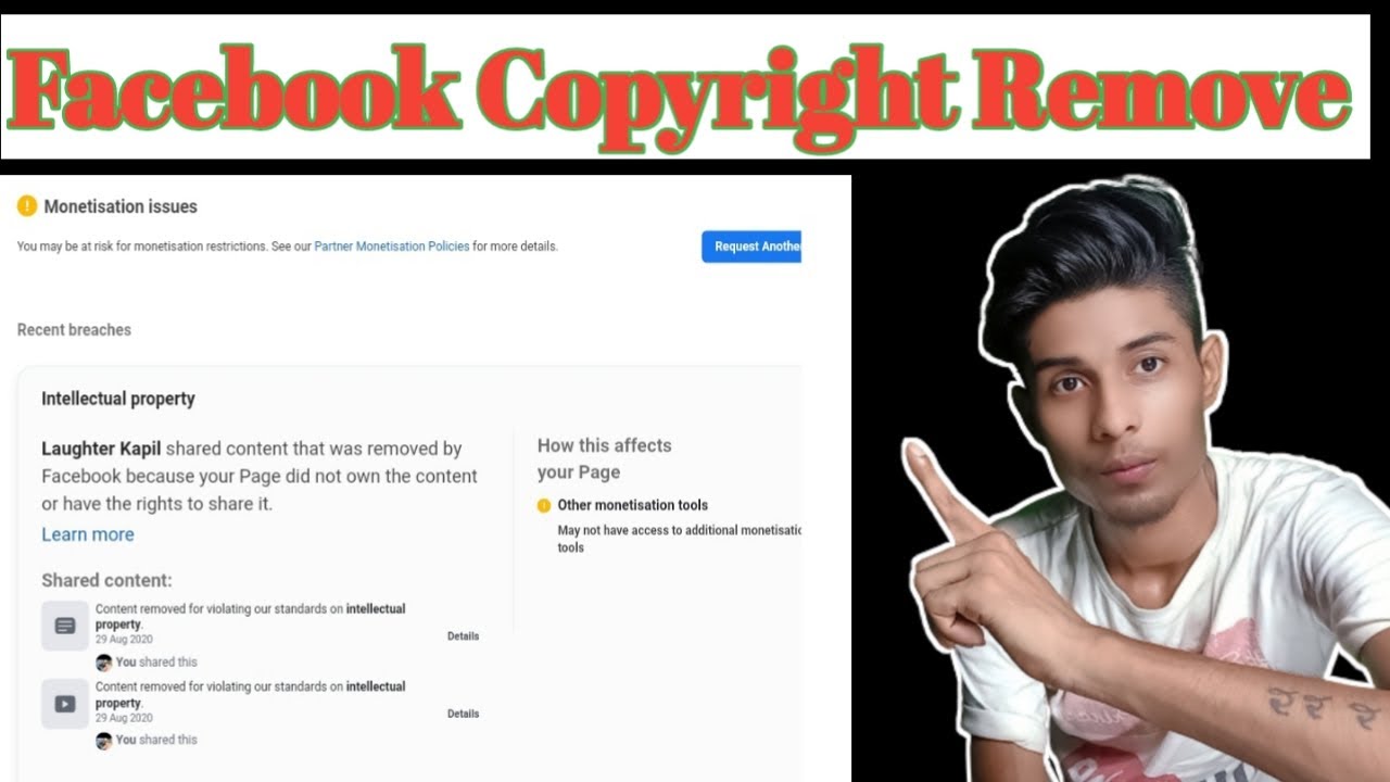 How to Facebook Copyright Remove || Facebook Copyright Strike Remove ...