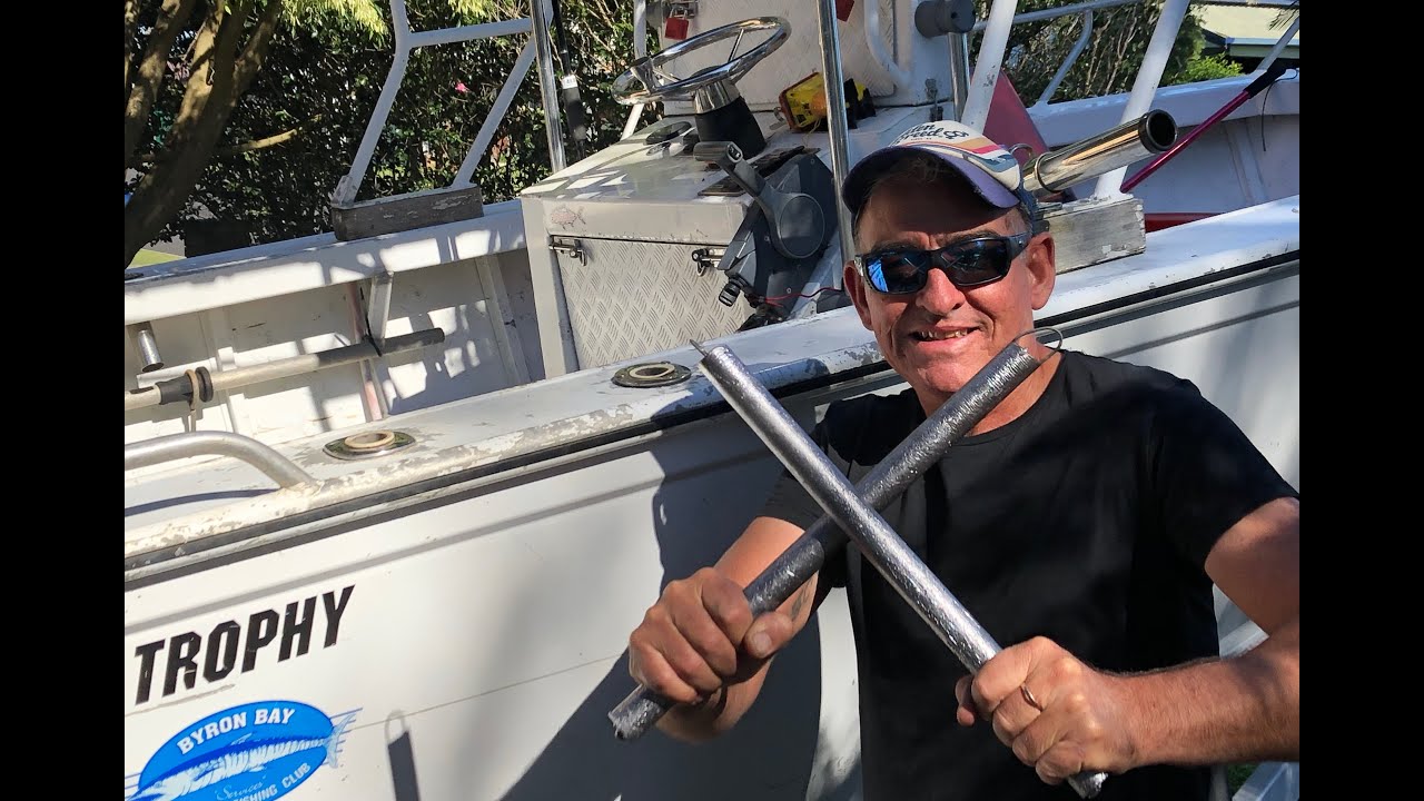 How to make Lead Deep Drop weights - YouTube