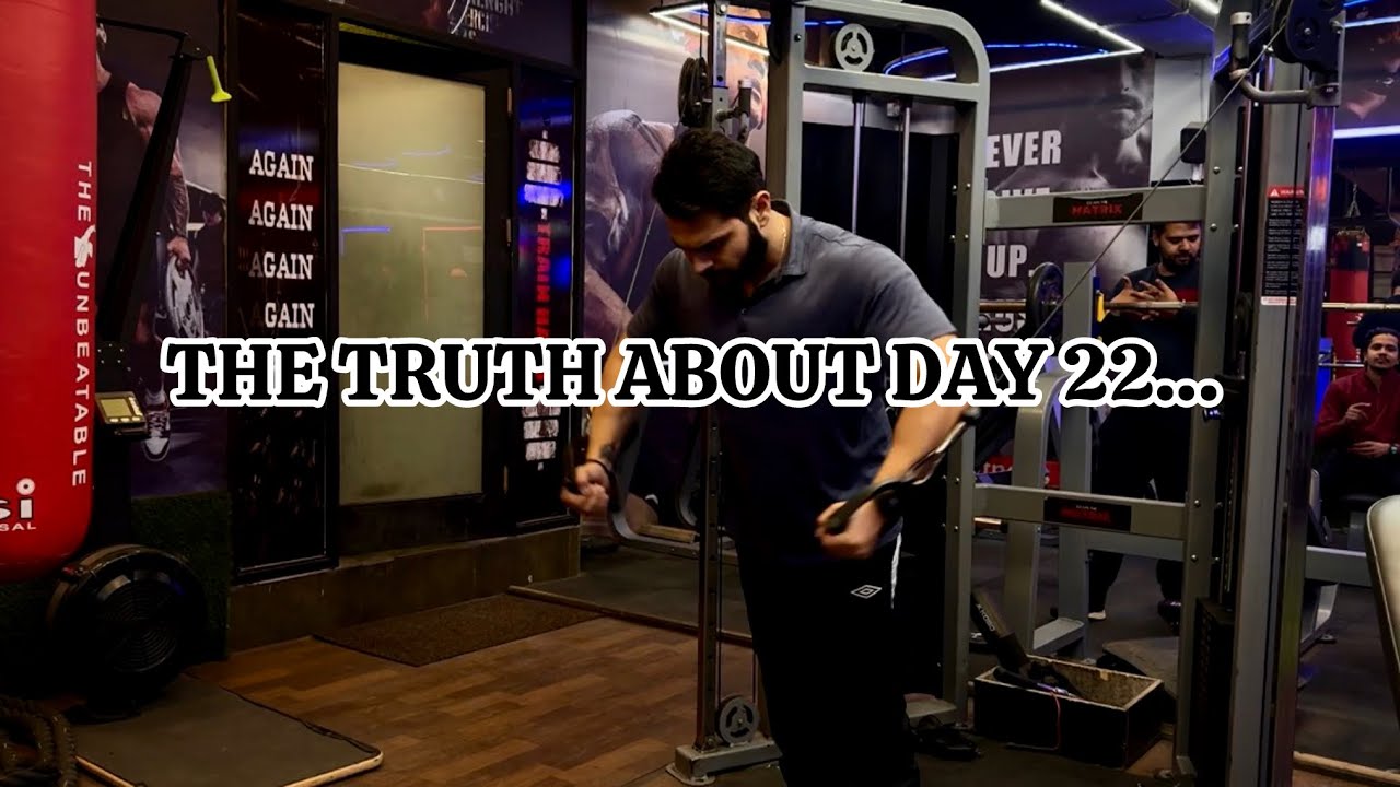 Day 22: The Truth I Never Said | Push Day, Meals & Walk - YouTube