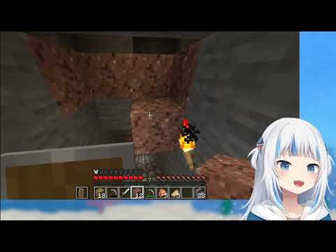 Gawr Gura - When minecraft be a horror game - YouTube