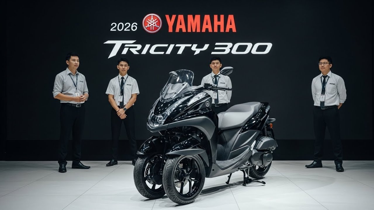 2026 Yamaha Tricity 300 Finally Launched! Ultimate 3-Wheel Urban ...