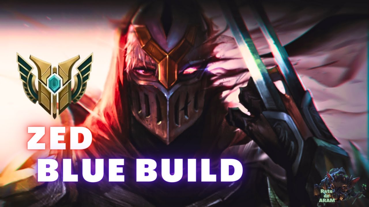 Zed BLUE BUILD Eclipse Death Blade - YouTube