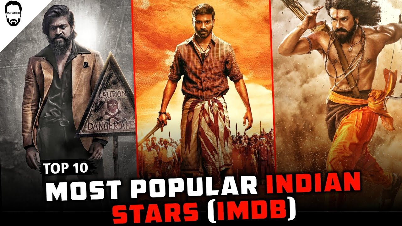 Top 10 Most Popular Indian Stars of 2022 ( IMDb ) | Playtamildub - YouTube