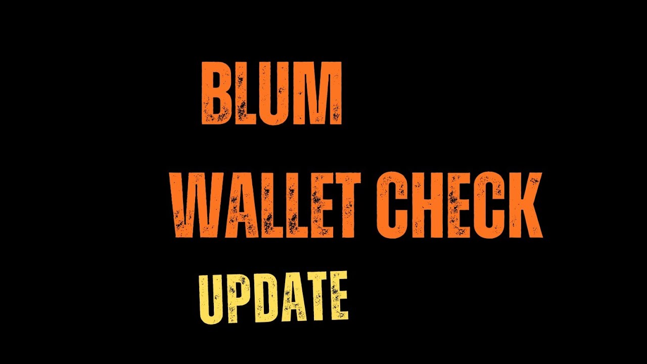 //Blum Point Check Your Wallet //watching Now// - YouTube
