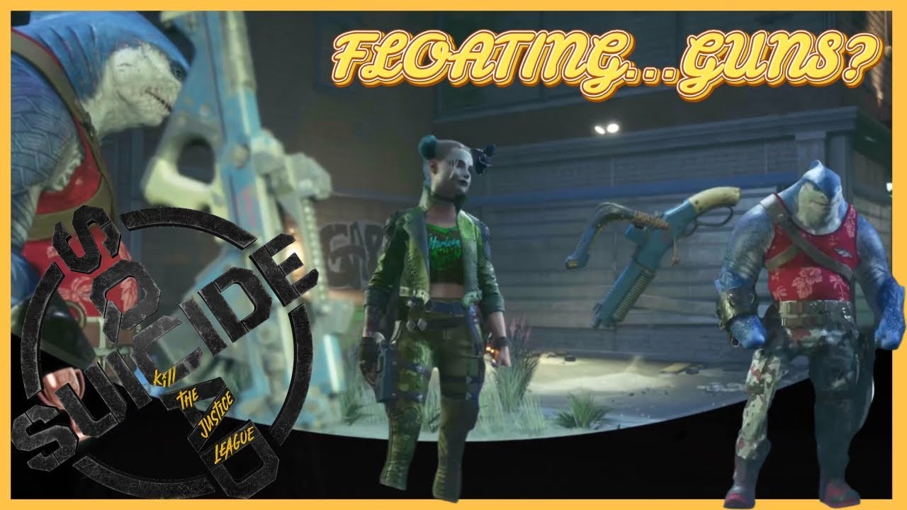 Floating guns?! #suicidesquad #invisiblegaming #invisible - YouTube