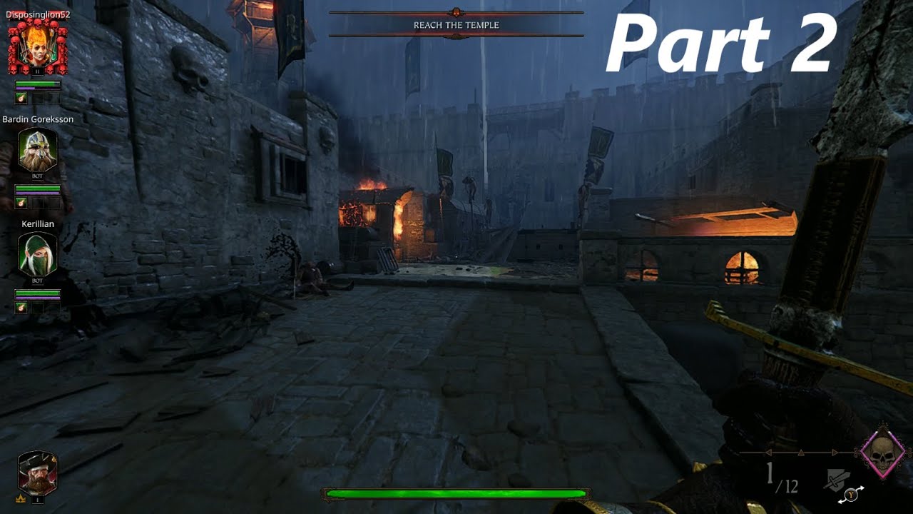 Warhammer Vermintide 2 Gameplay Part 2 - YouTube