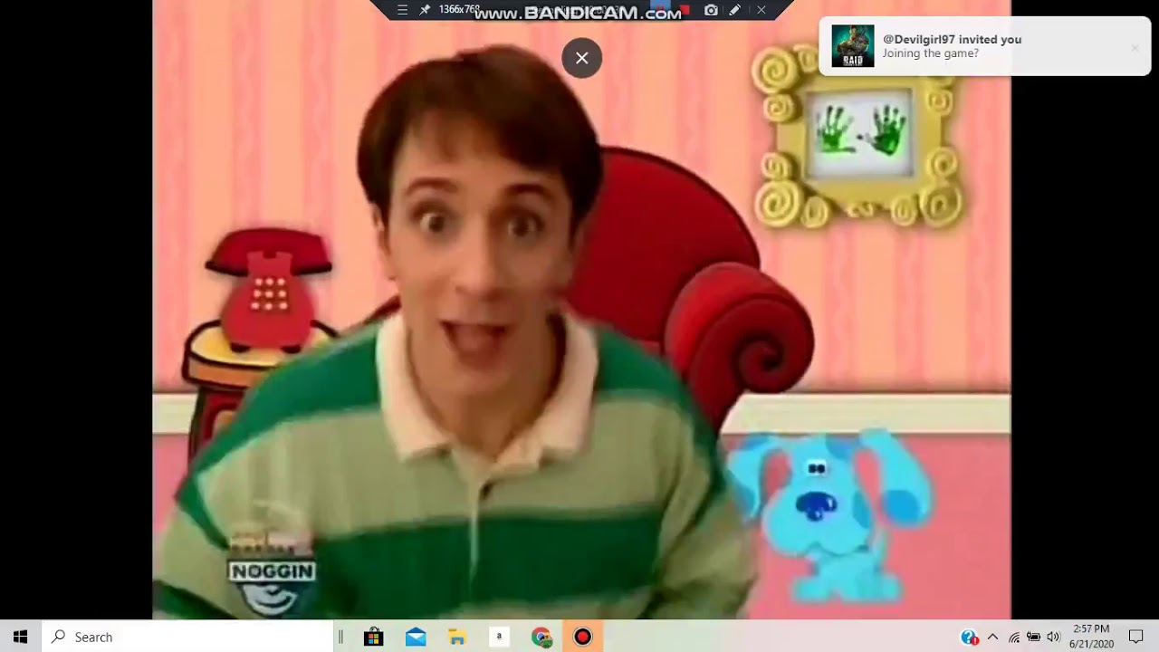 Blue's Clues Theme Song Footage Compilation (What Does Blue Want to ...
