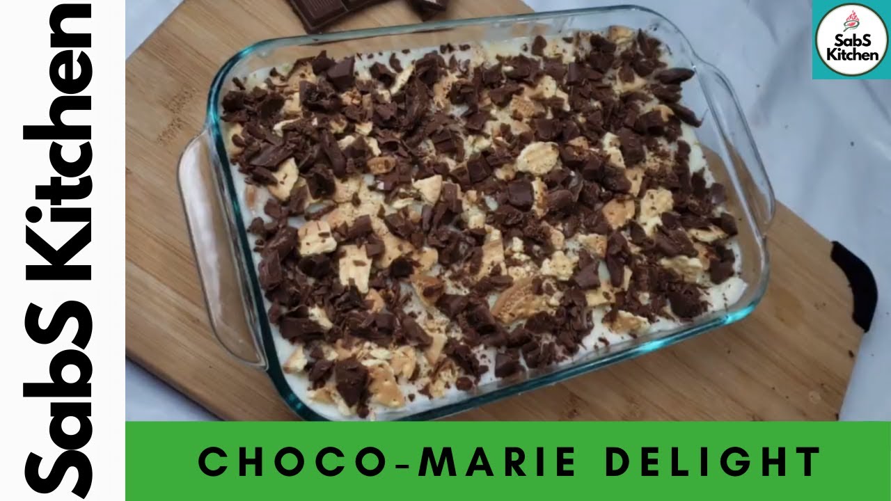 CHOCO-MARIE DELIGHT | SabS Kitchen - YouTube