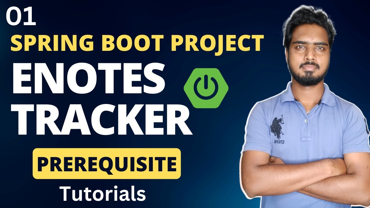 1 Enotes Spring Boot Project Prerequisites Spring Boot Mvc Jpa Thymeleaf Project Youtube