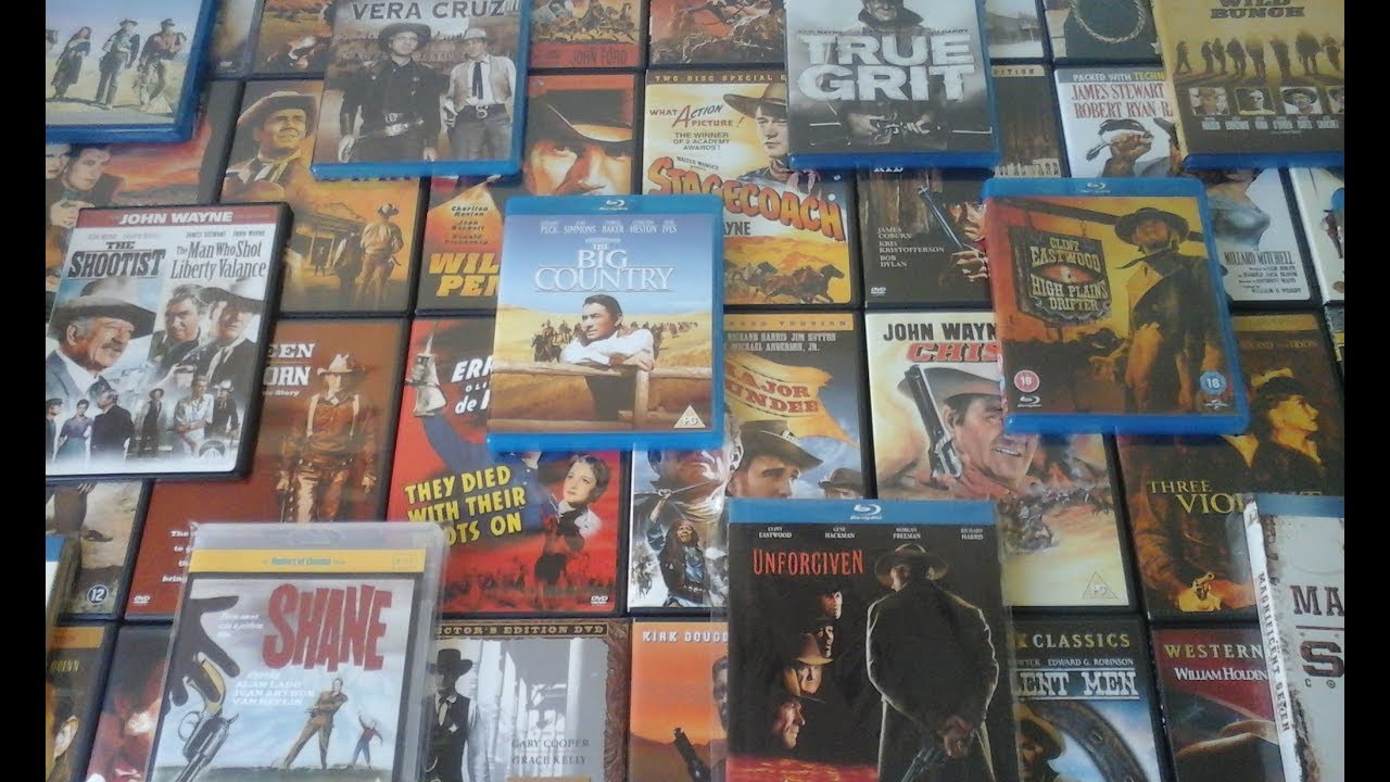 My Western Movie Collection - YouTube