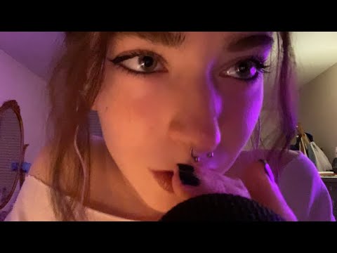 another superrr up close whisper ramble asmr