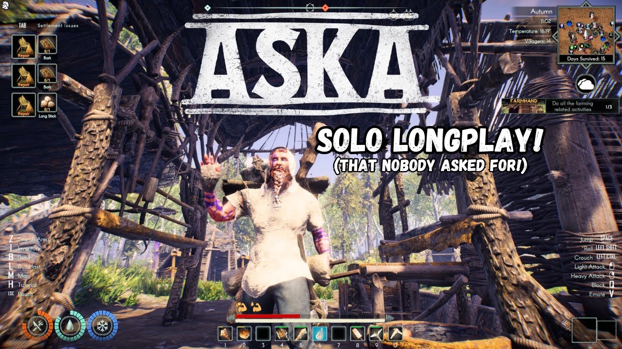 Aska Solo Longplay - Ep 2- Early Access - YouTube