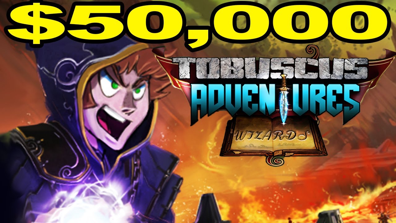 $50,000 IN A DAY for Tobuscus Adventures The Game - YouTube