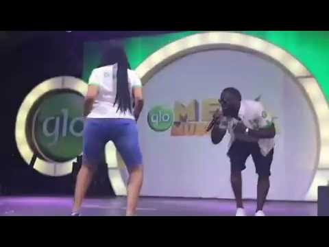 Watch Juliet Ibrahim TWERK to Timaya’s UKWU song at Glo Mega Music Tour ...