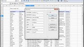 Spreadsheet Tutorial - Libre Office, Calc - YouTube