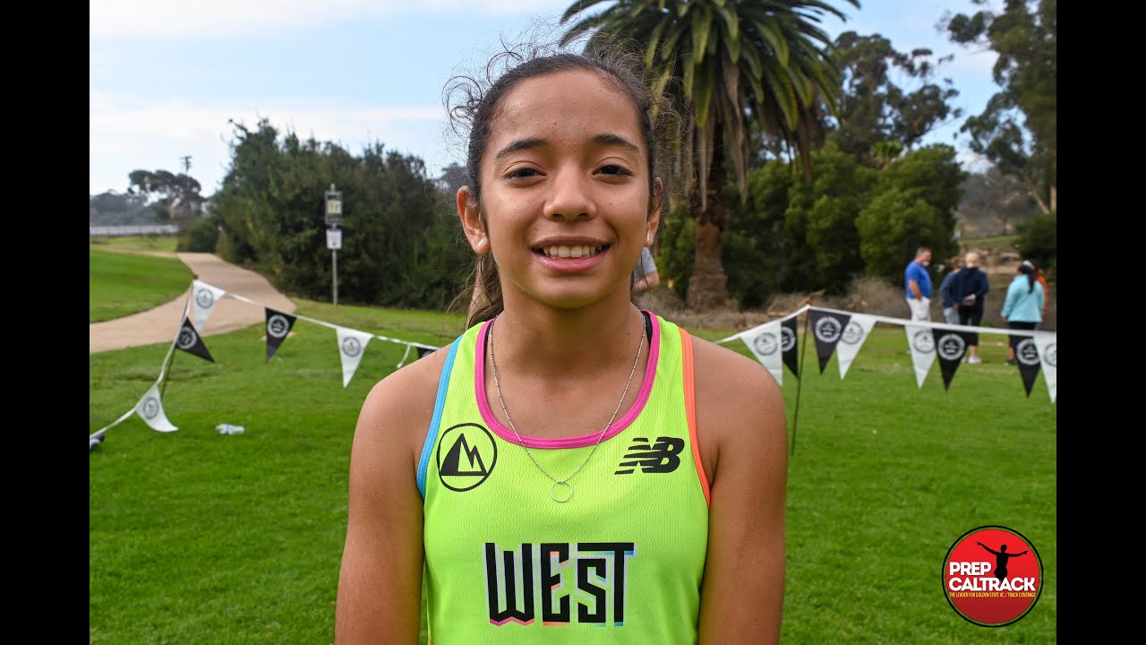Granada Hills' Sofia Abrego at the 2019 FootLocker Cross Country Championships! - YouTube
