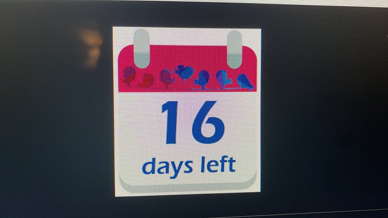 16 days left - YouTube