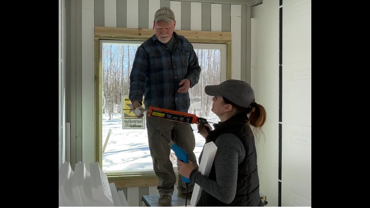 Insulating our Shipping Container Home, and Removing Dents to do it ...