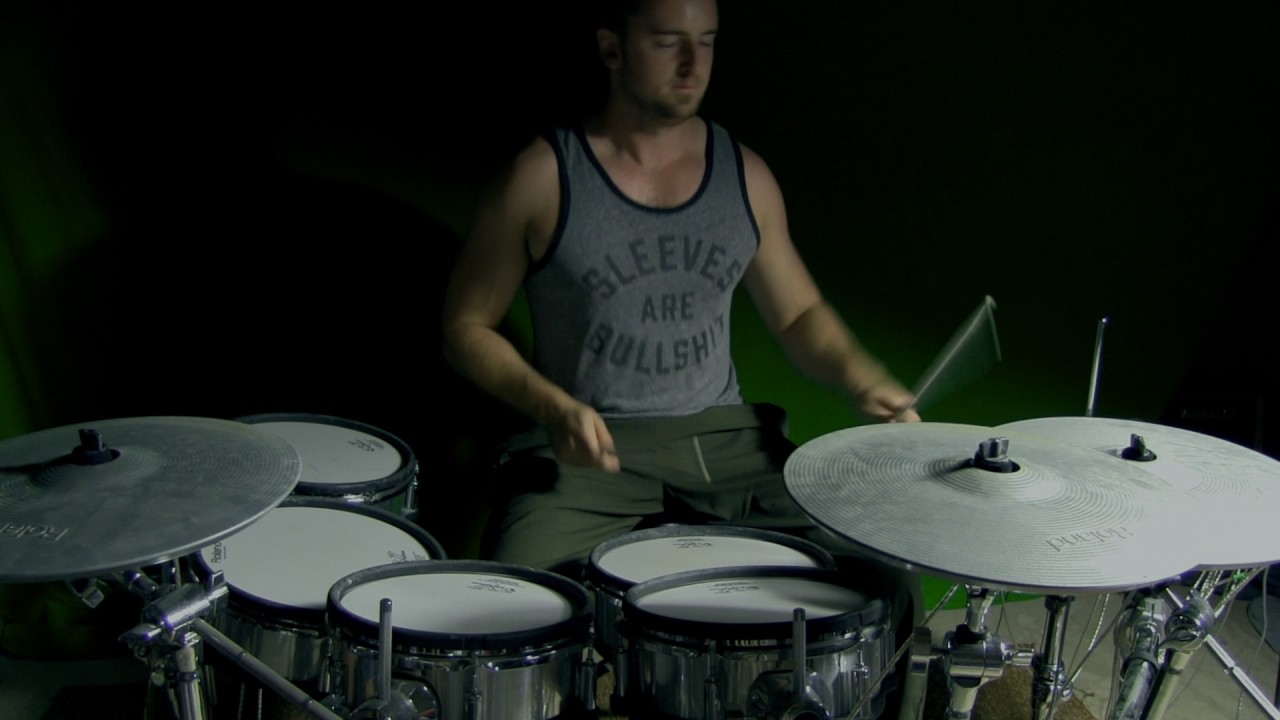 Through Fire - Stronger Drum Cover by Kyle Worrall - YouTube