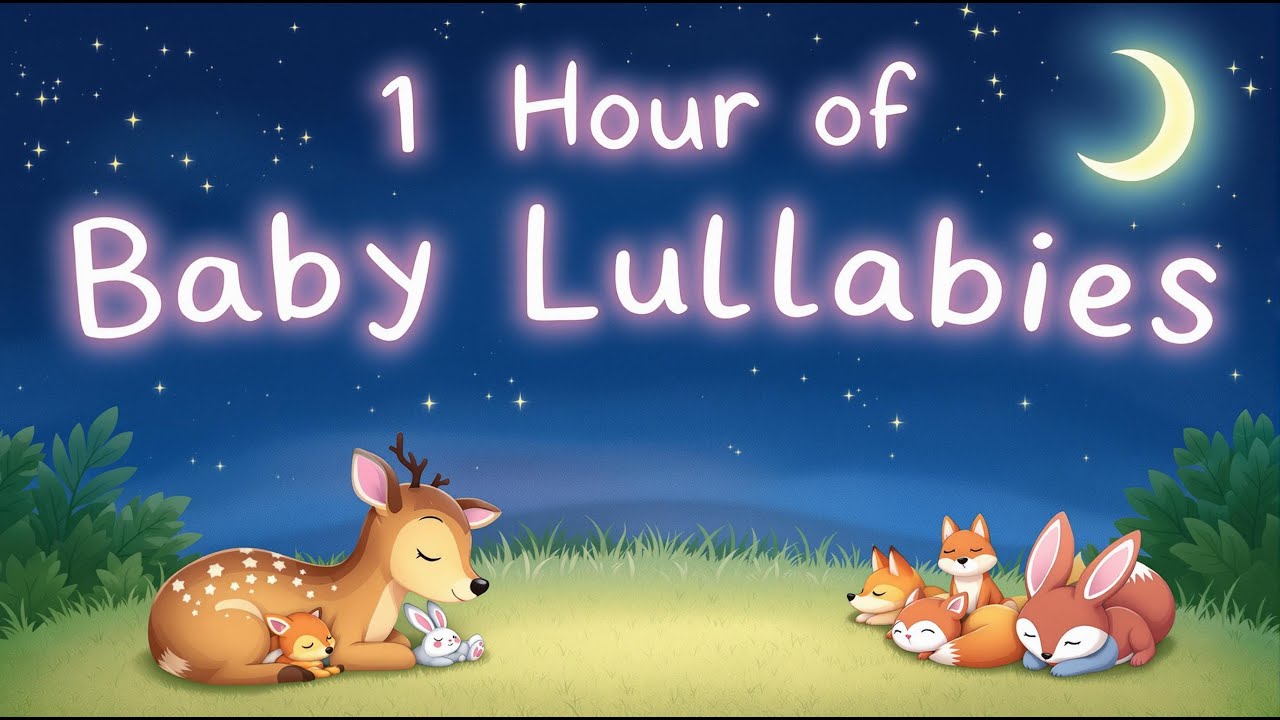 Relaxing Lullabies for Babies and Toddlers 🌼💤 | 1 Hour of Sweet ...