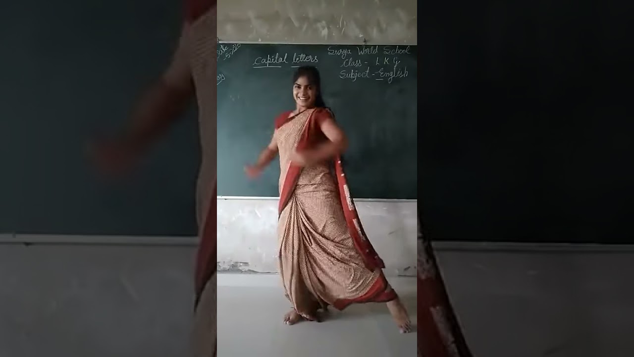 school teacher dance in classroom - YouTube