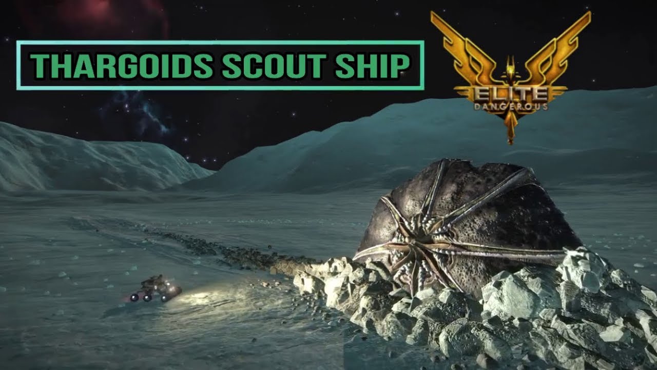 Elite Dangerous Second Thargoid Scout ship - YouTube