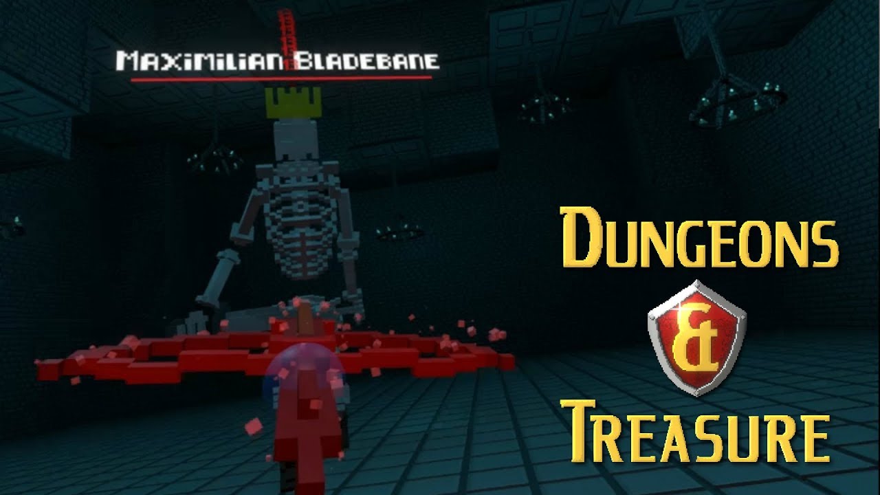 8 BIT DUNGEON CRAWLING | Dungeons and Treasure Demo | HTC VIVE VR - YouTube