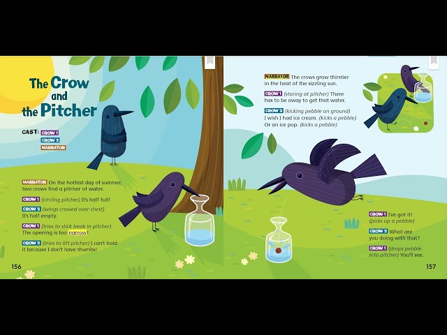 HMH Read Aloud - A Crow, a Lion and a Mouse! Oh, My! - 2nd grade