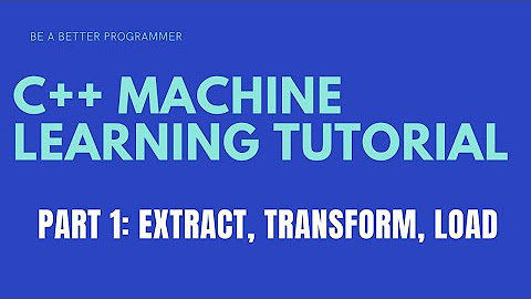 C++ Machine Learning - YouTube