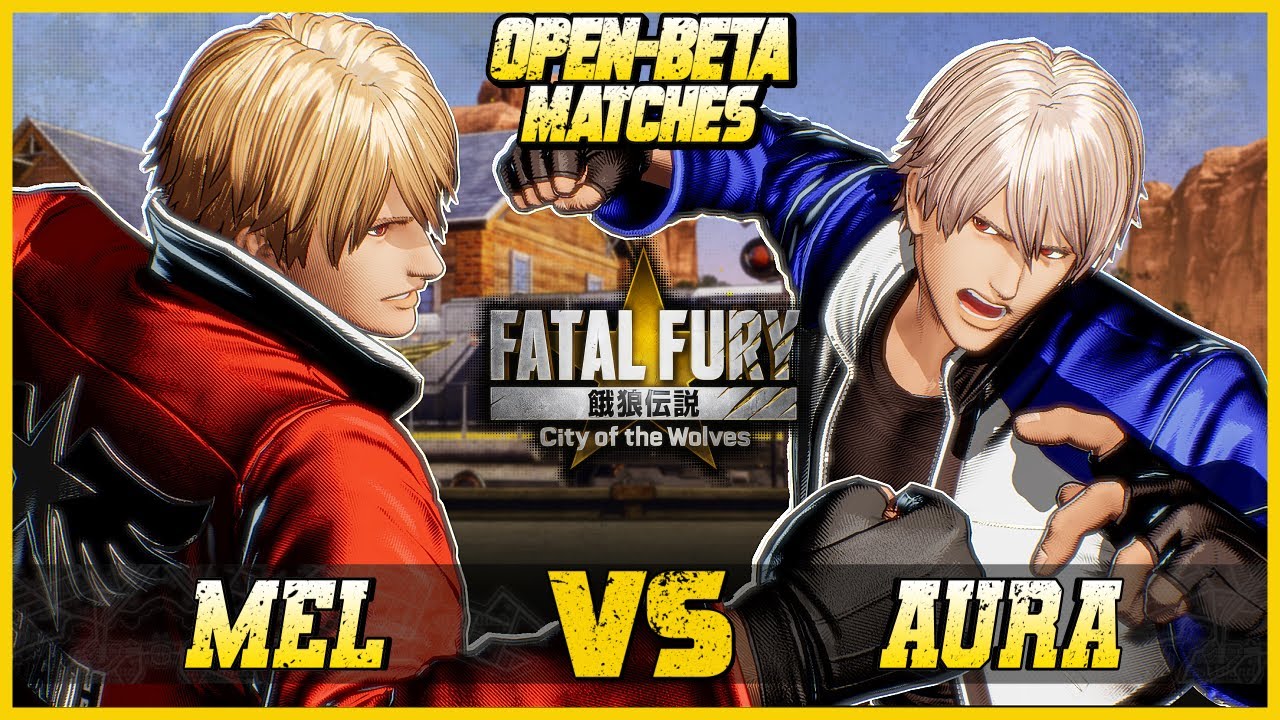 FATAL FURY: CotW ⭐ Mel (ROCK) vs Aura (ROCK) ⭐ FF:CotW OPEN BETA Gameplay - YouTube