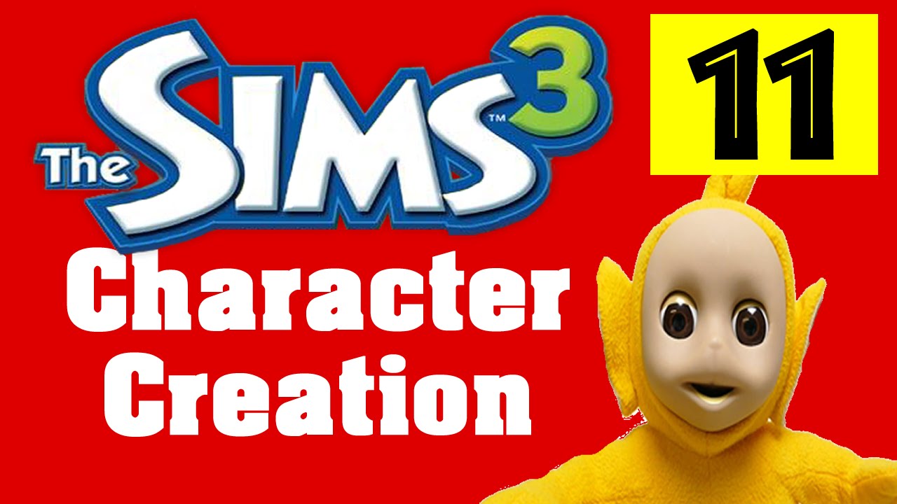 LALA FROM TELETUBIES! - Sims 3: Character Creation - Part 11 - YouTube