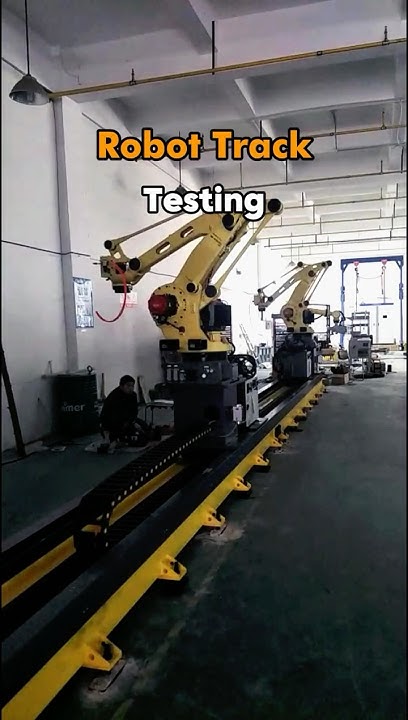 EVSROBOT - Expanding Automation with Robot Track Applications!#track #rail #smartfactory # ...