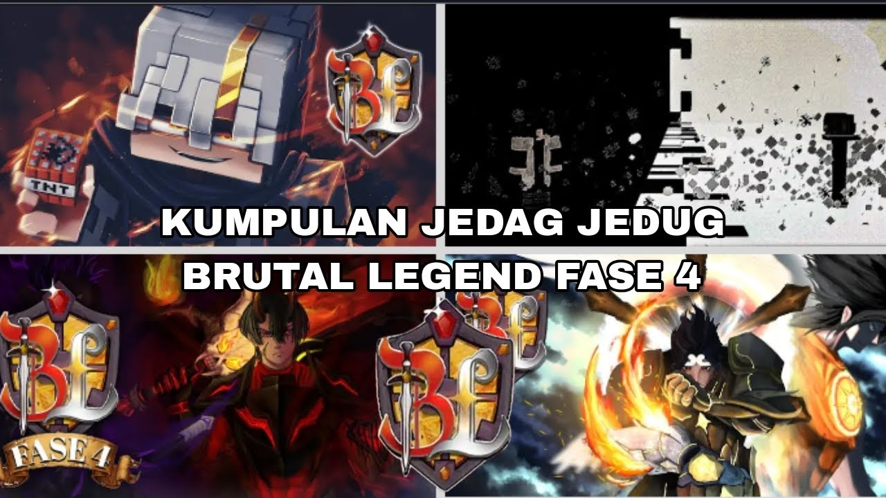 KUMPULAN JEDAG JEDUG BRUTAL LEGEND FASE 4 #6 - YouTube