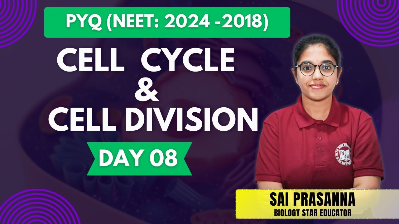 Mastering Cell Cycle & Cell Division | PYQ (NEET 2024 - 2018) | # ...