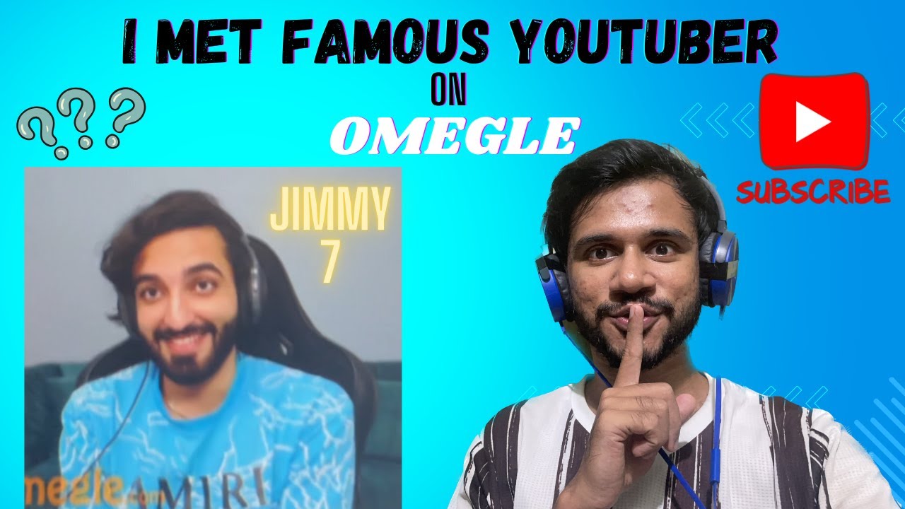I Met Famous Youtuber JIMMY7 #india #jimmy7#omegle #ometv - YouTube