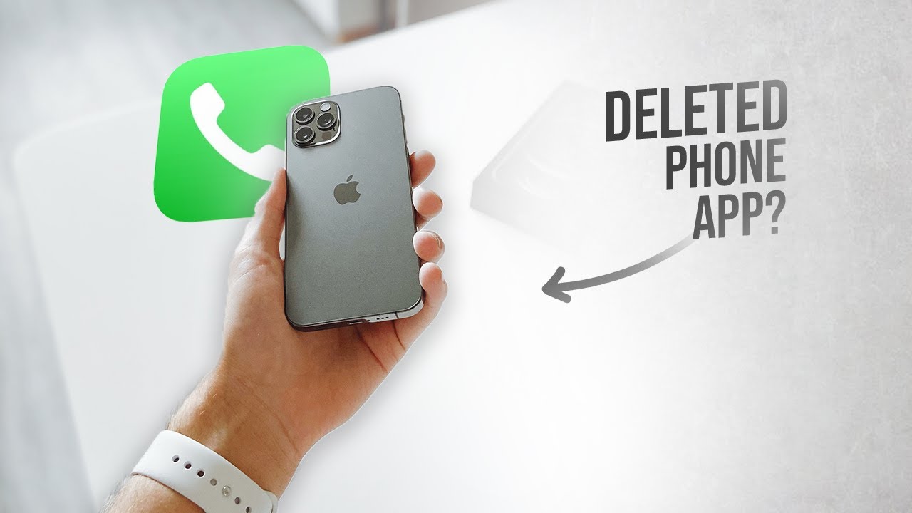 What Happens If You Delete the Phone App on iPhone (tutorial) - YouTube